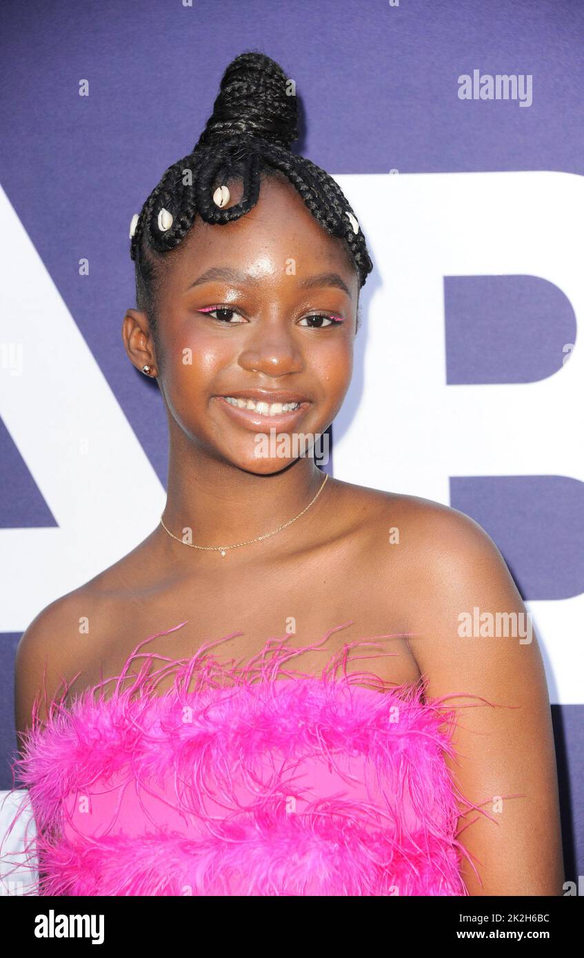 Los Angeles, CA. 22nd Sep, 2022. Aderinsola Olabode at arrivals for ...