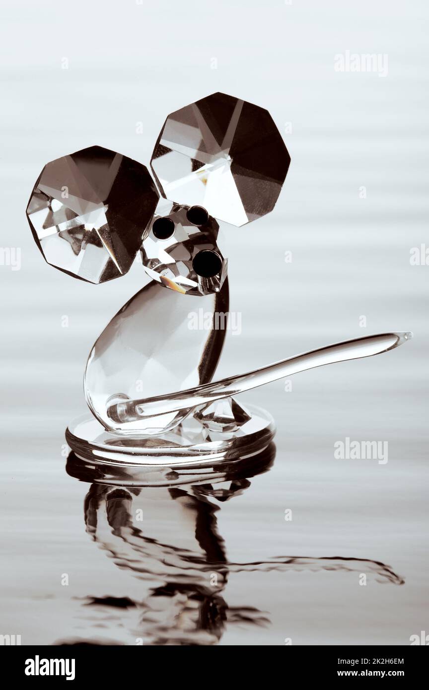 Glass Figure Mouse Stock Photo - Alamy