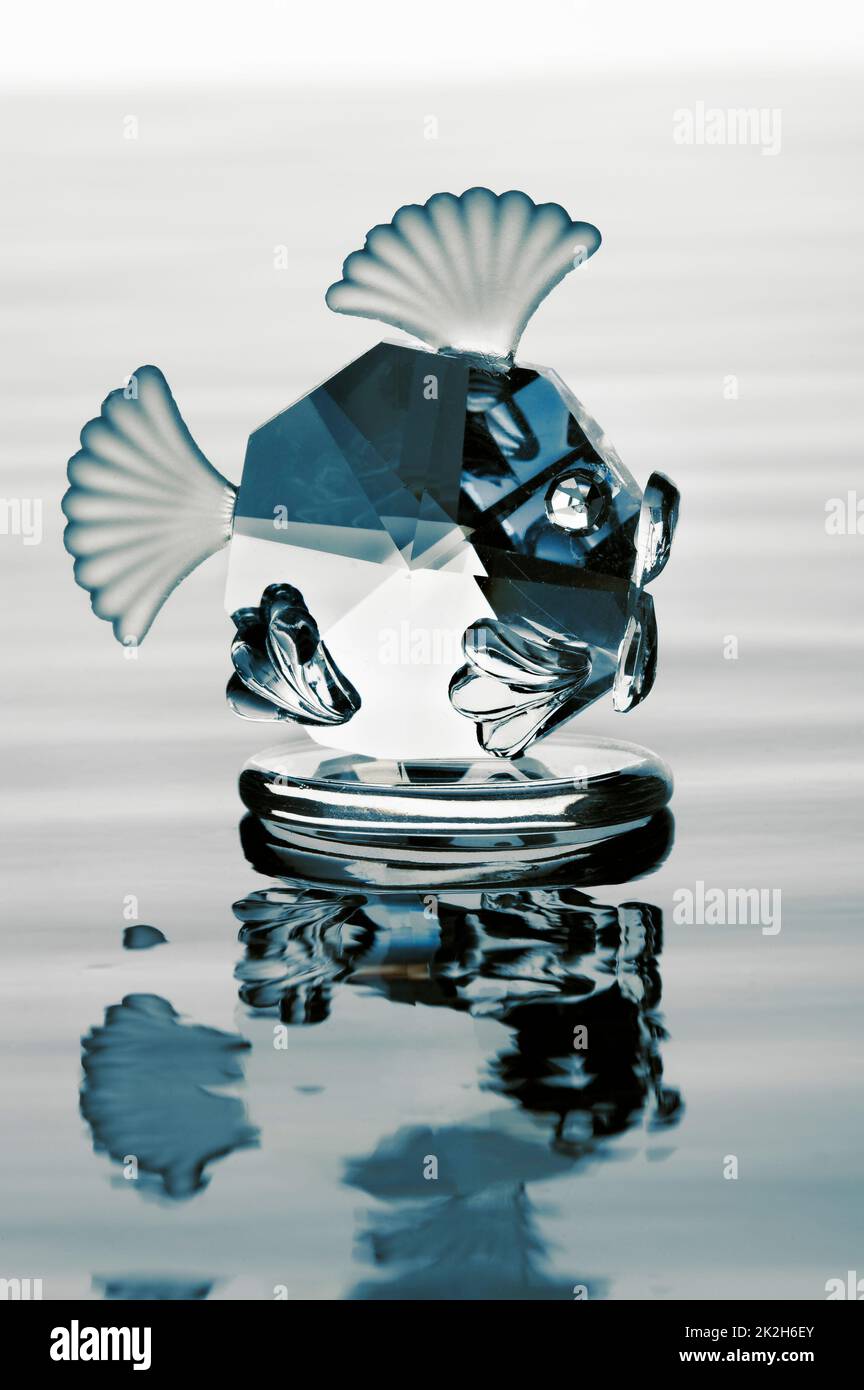 Glass Figure Fish Stock Photo - Alamy