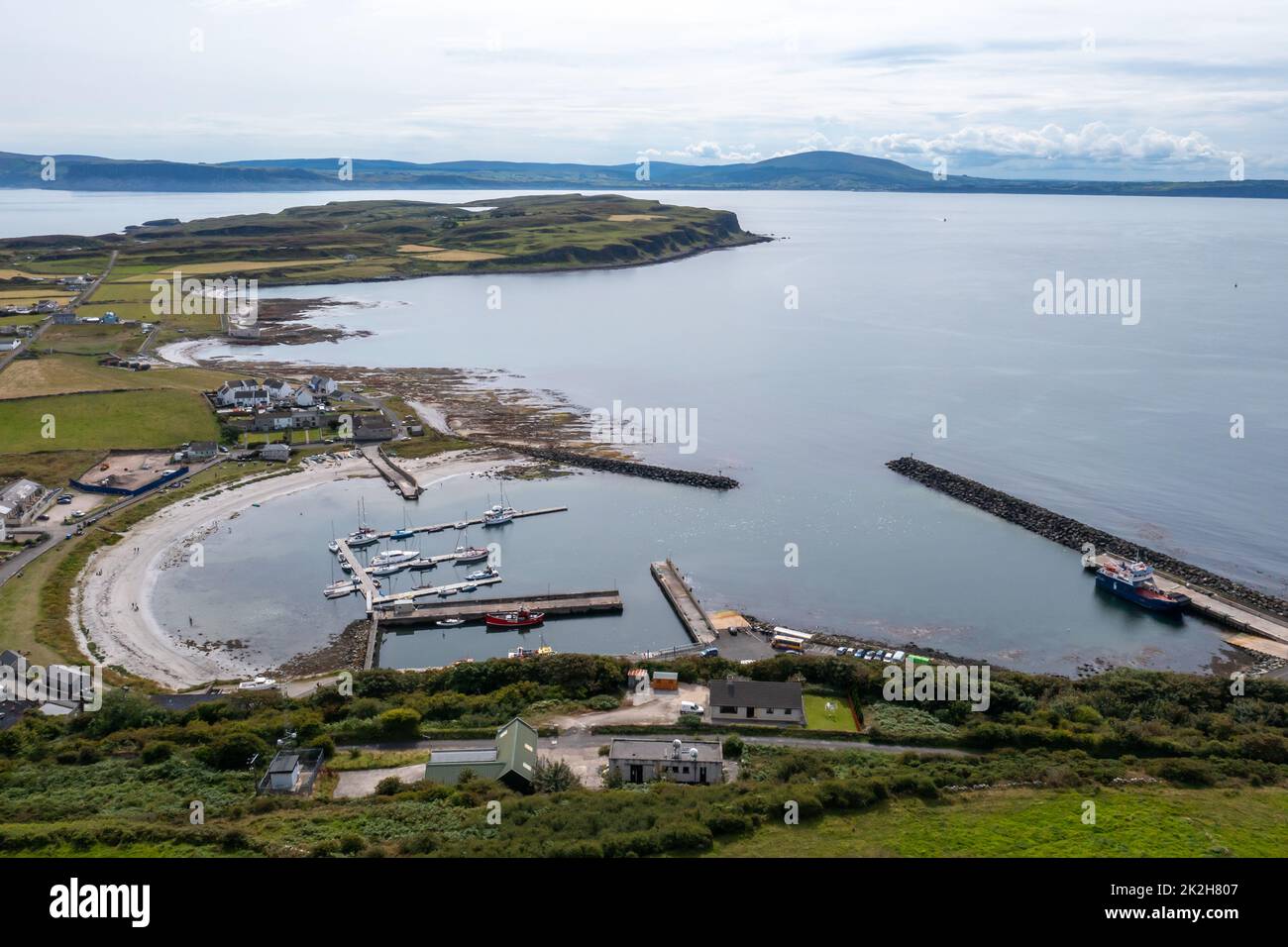 Rathlin island manor house hi-res stock photography and images - Alamy