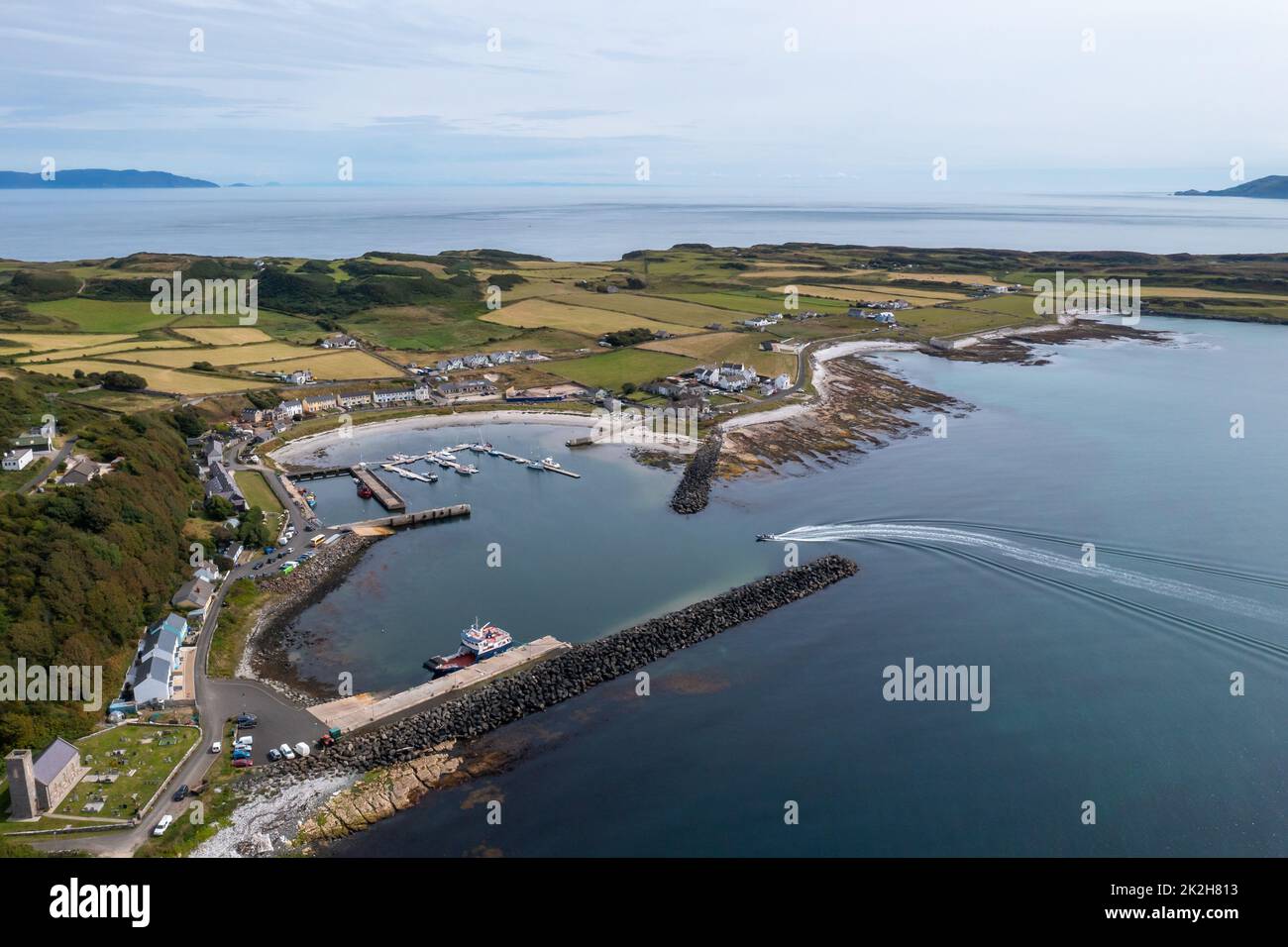 Rathlin Island off the coast of Northern Ireland Stock Photo - Alamy
