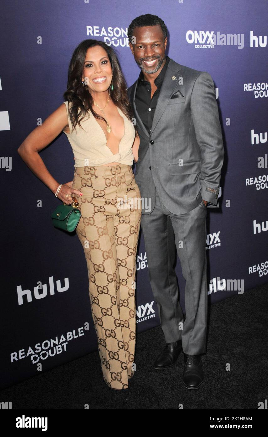 Los Angeles, CA. 22nd Sep, 2022. Sean Patrick Thomas, Aonika Laurent at ...