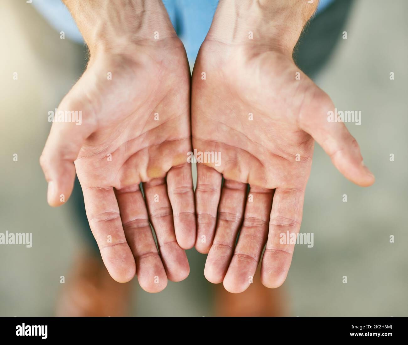 Can you help me please. Closeup shot of an unrecognizable man standing ...