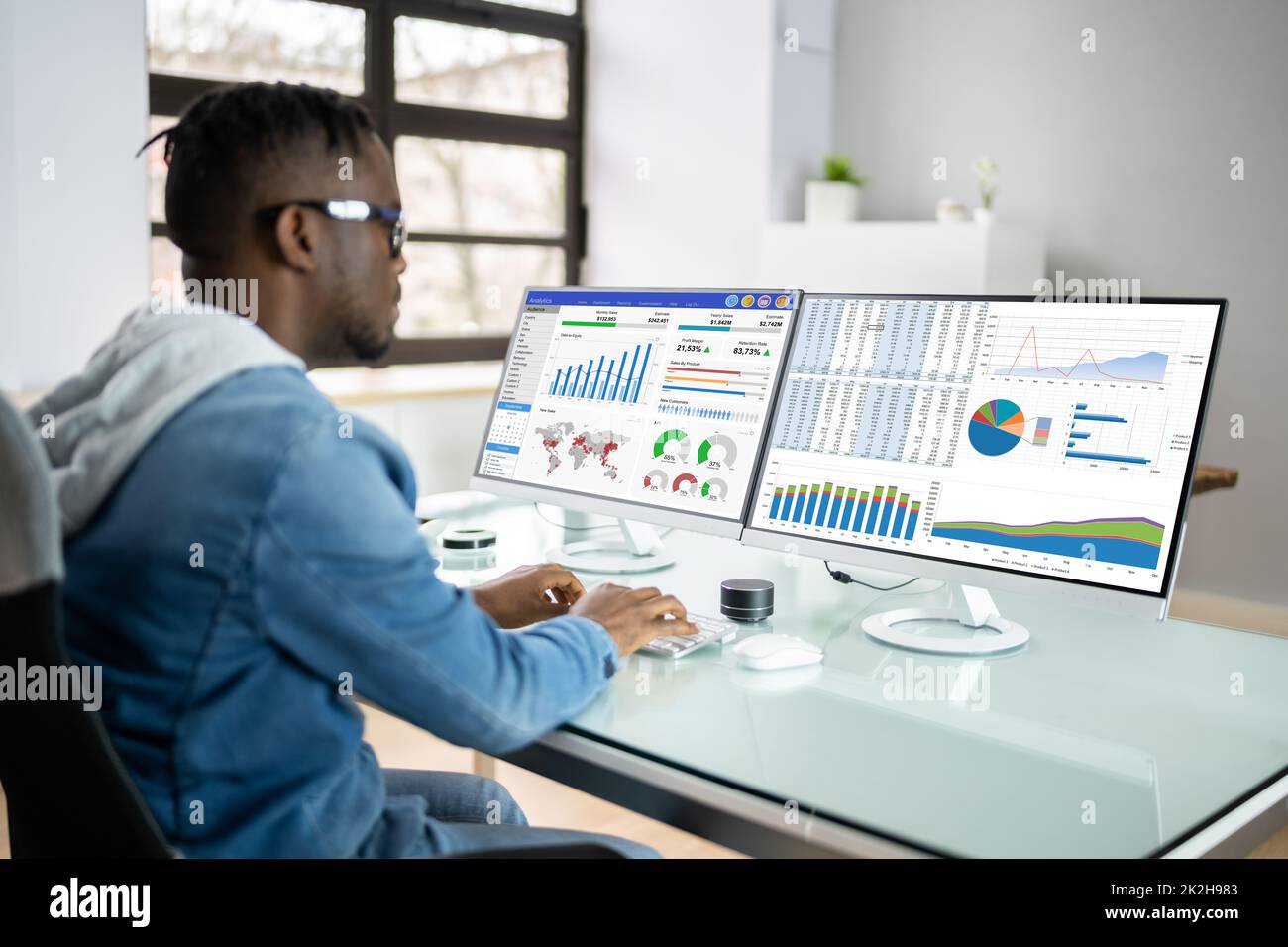 KPI Business Analytics Data Dashboard Stock Photo - Alamy