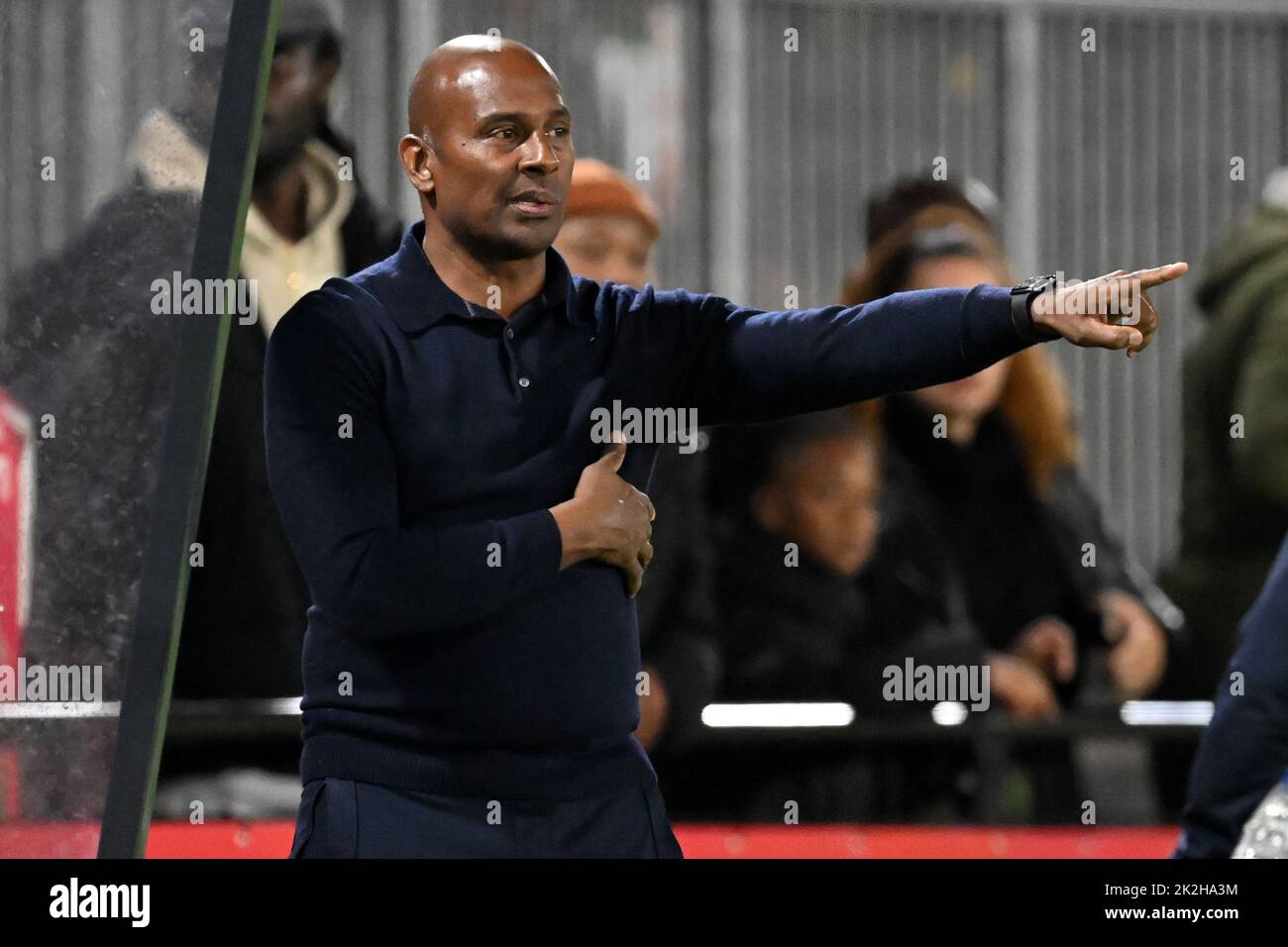 ALMERE - Suriname trainer, coach Aaron Winter during the International ...