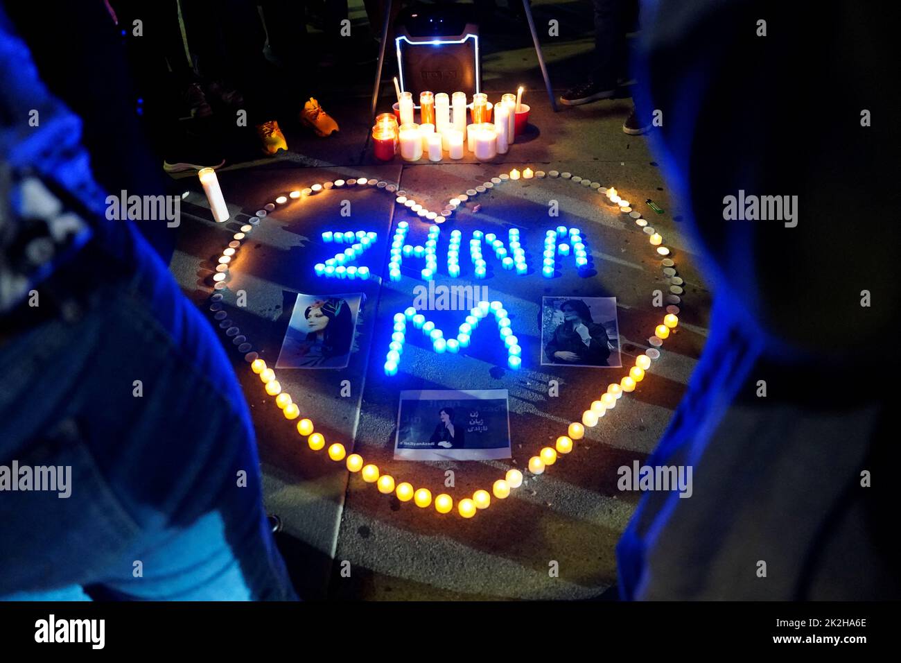 Zhina amini hi-res stock photography and images - Alamy