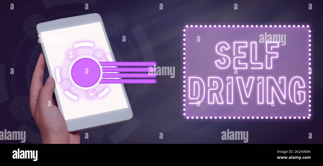 Writing displaying text Self Driving. Business showcase Autonomous ... Writing displaying text Self Driving. Business showcase Autonomous ...