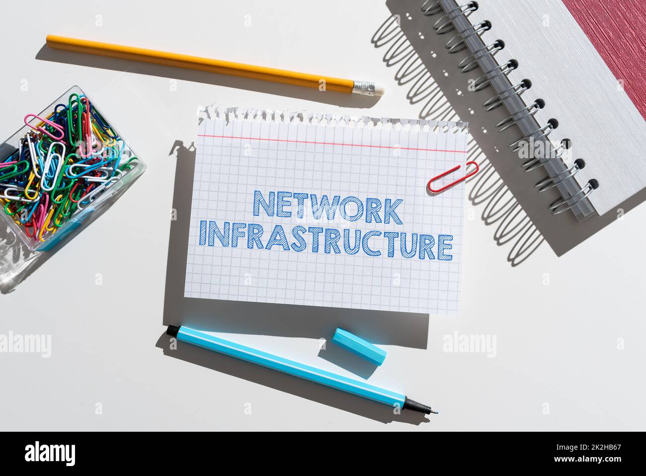Conceptual Caption Network Infrastructure Concept Meaning Hardware And Software Resources In