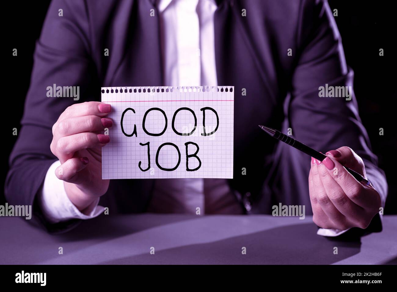 Inspiration showing sign Good Job. Word for encourage someone for his ...