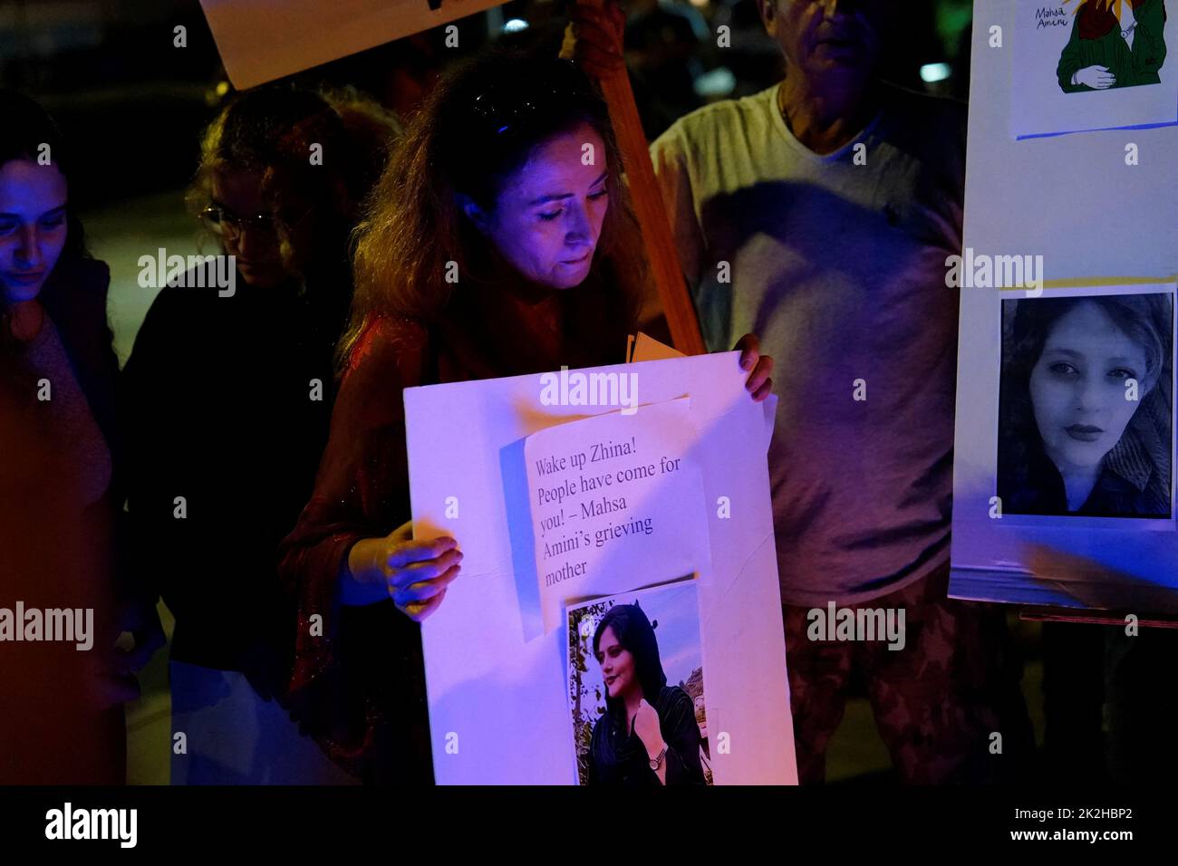 Zhina amini hi-res stock photography and images - Alamy