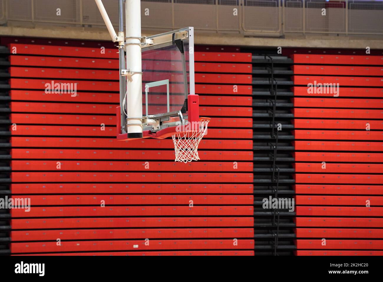 empty basketball court detail view Stock Photo - Alamy