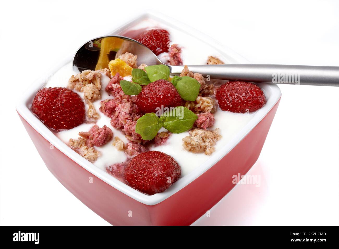 Yogurt with muesli III Stock Photo - Alamy