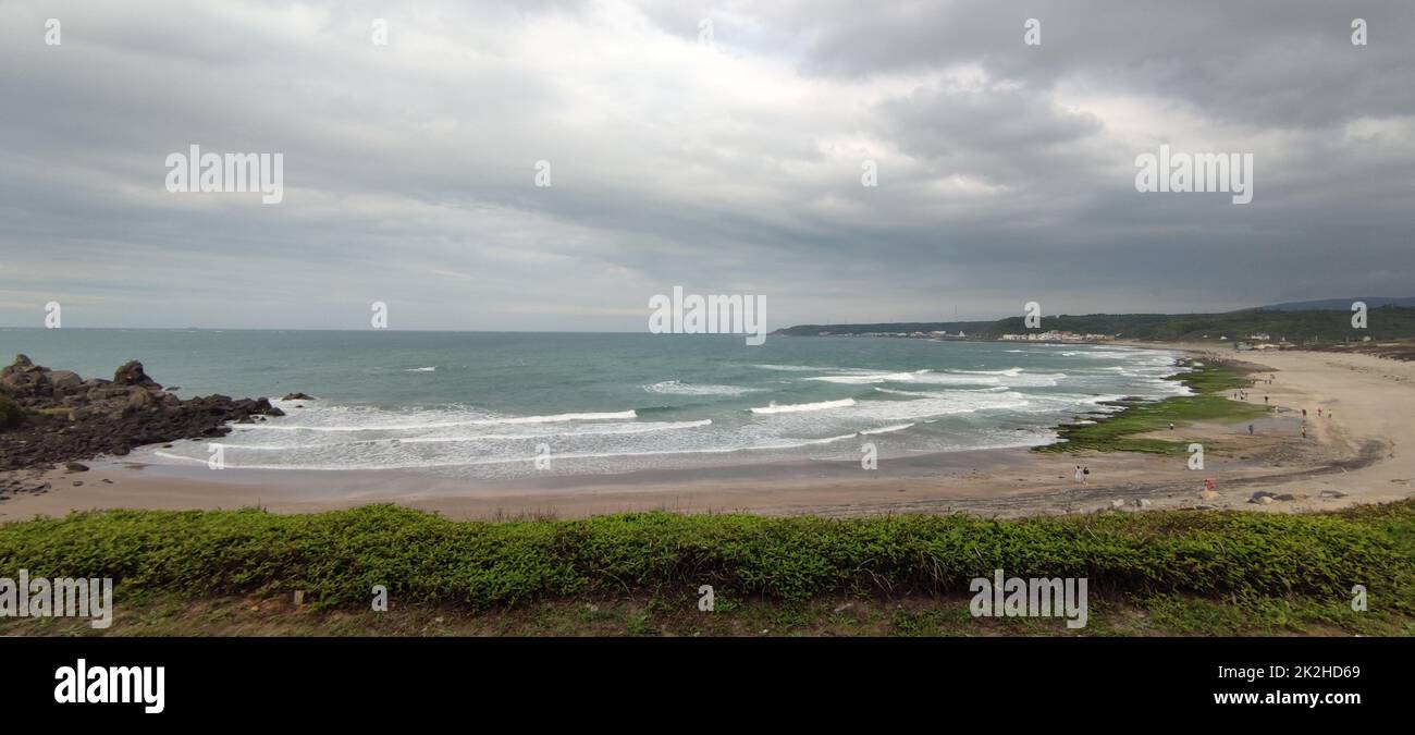 Laomei Green Stone Trough is located in Shimen District on the North ...