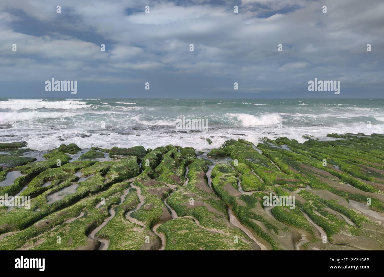 Laomei Green Stone Trough is located in Shimen District on the North ...