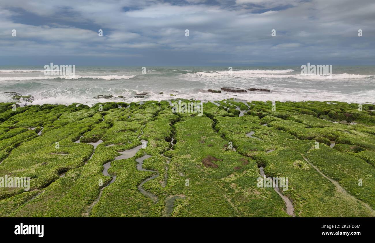Laomei Green Stone Trough is located in Shimen District on the North ...