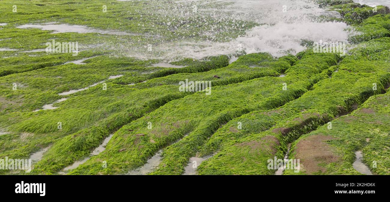 Laomei Green Stone Trough is located in Shimen District on the North ...