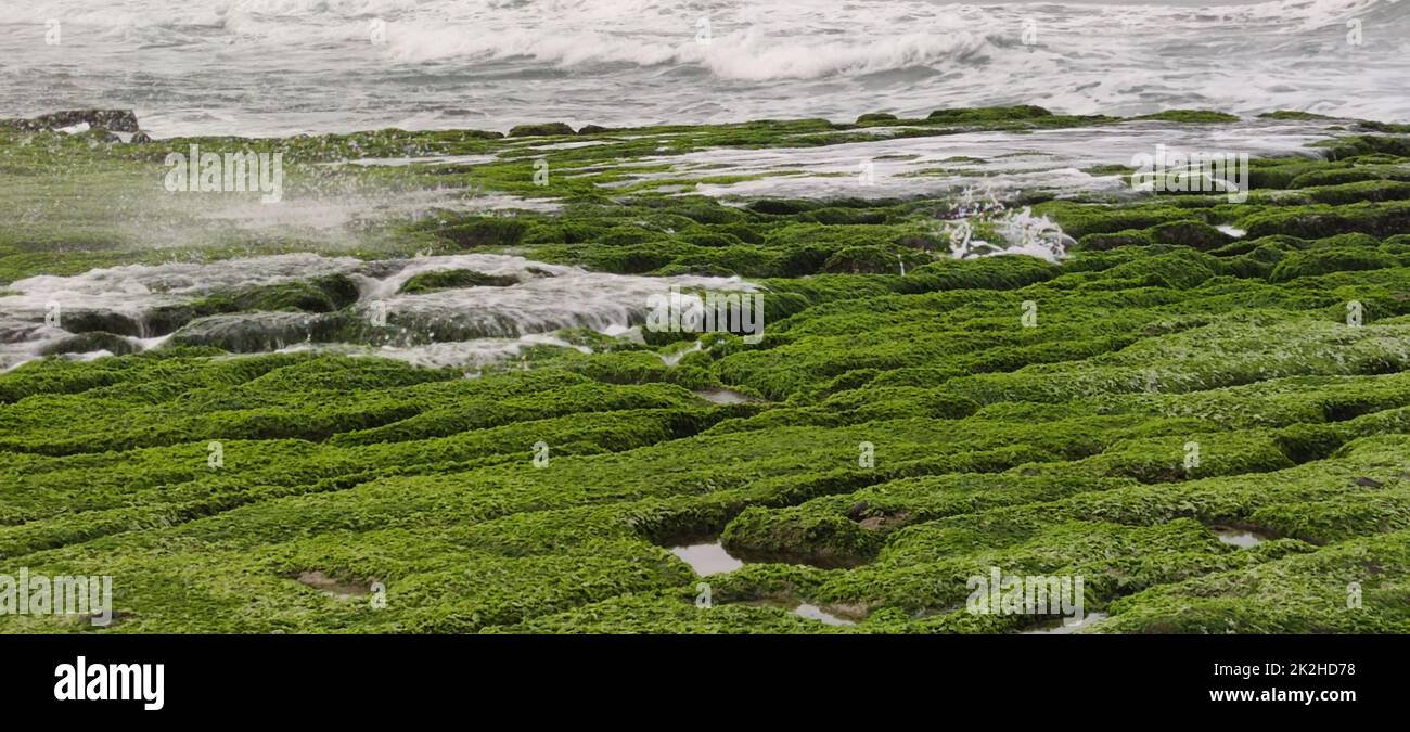Laomei Green Stone Trough is located in Shimen District on the North ...