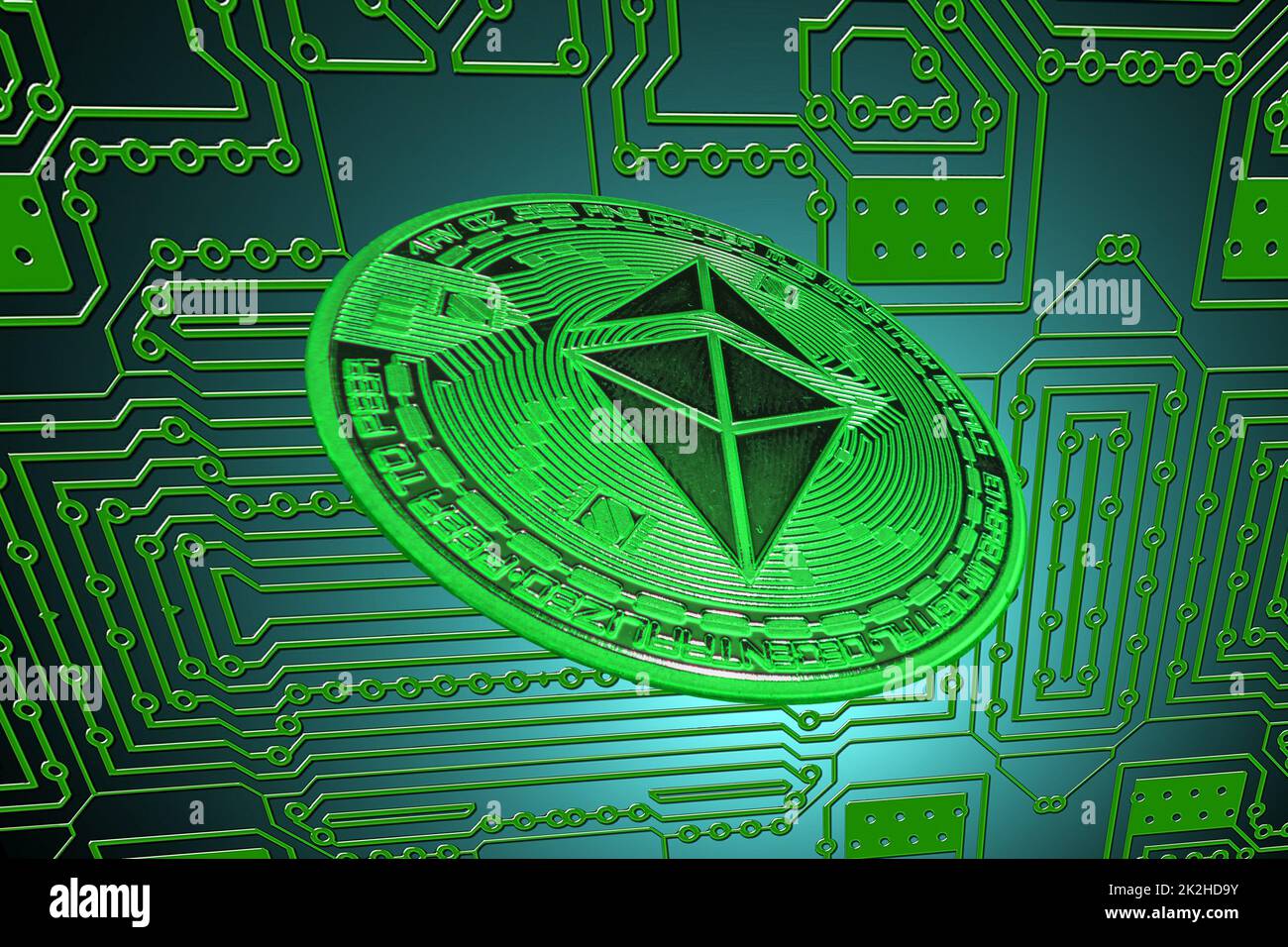 Green circuit hi-res stock photography and images - Alamy