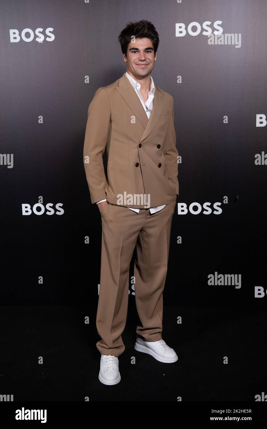 Lance Stroll Milan Fashion Week - Women S/S 2023 Boss Fashion Show ...