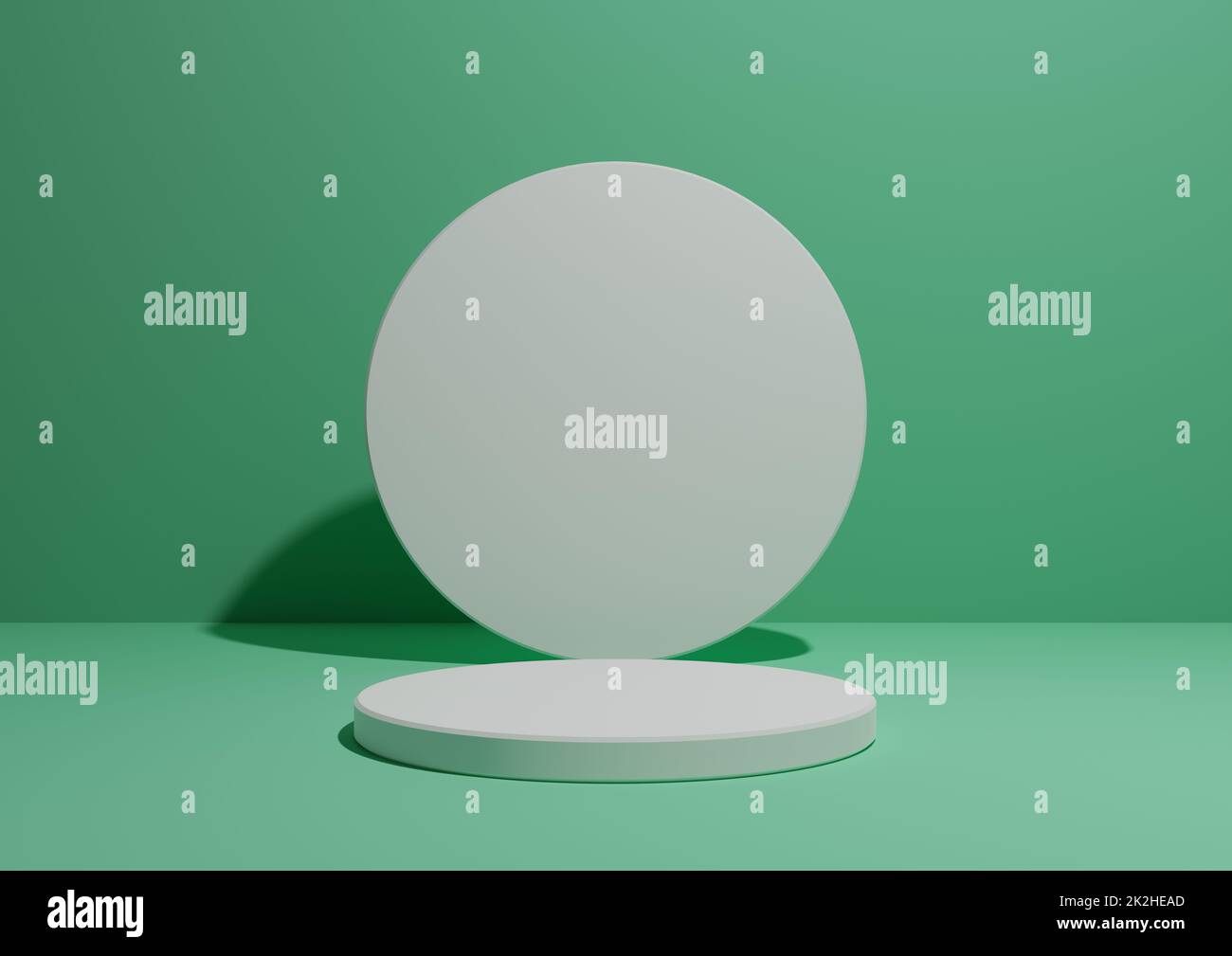 Empty green advertising stand hi-res stock photography and images - Alamy