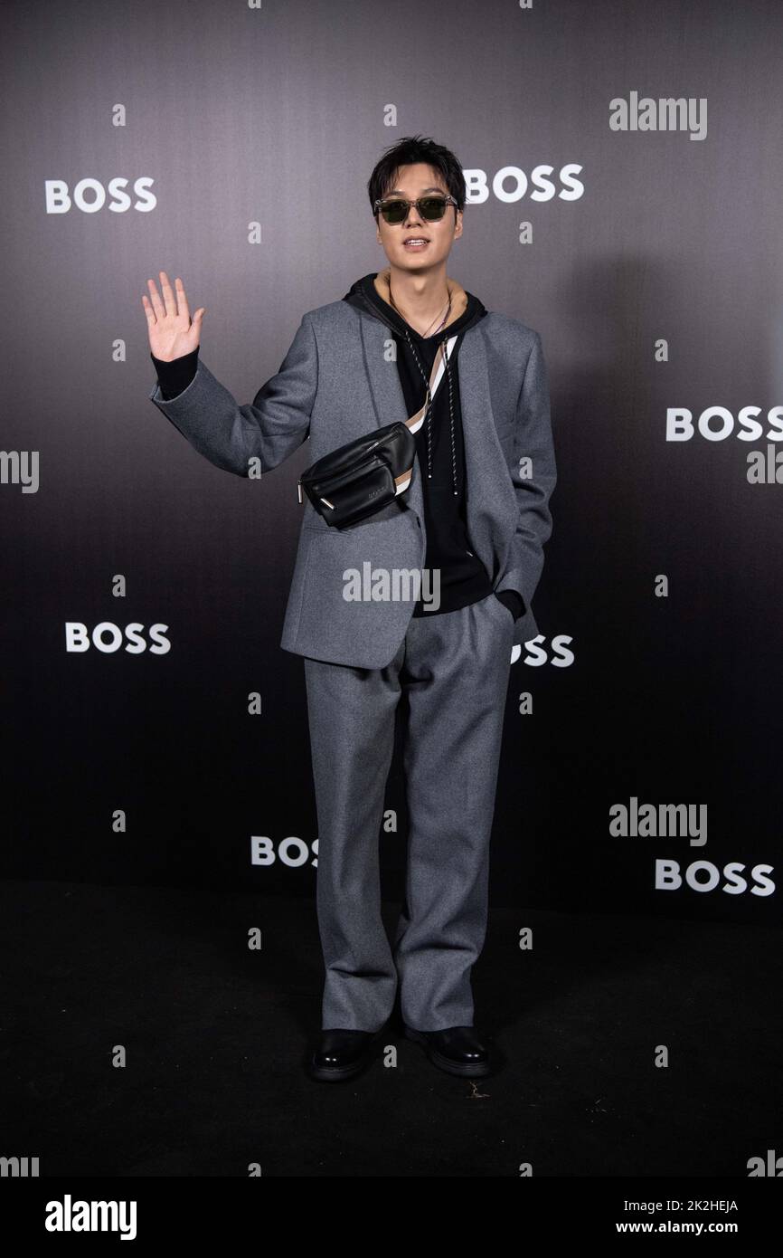 Lee Min ho Milan Fashion Week - Women S/S 2023 Boss Fashion Show ...
