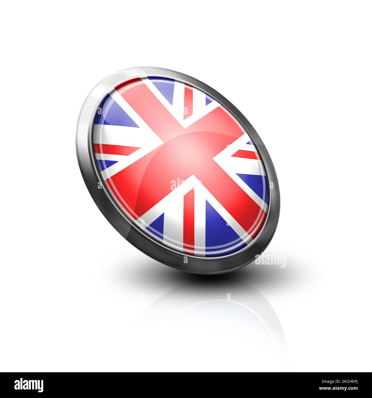 Uk flag button hi-res stock photography and images - Alamy
