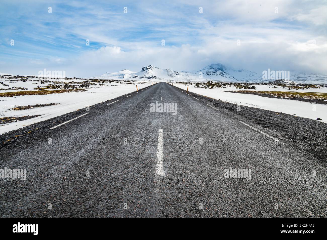 Road in Snaefellsness Stock Photo - Alamy