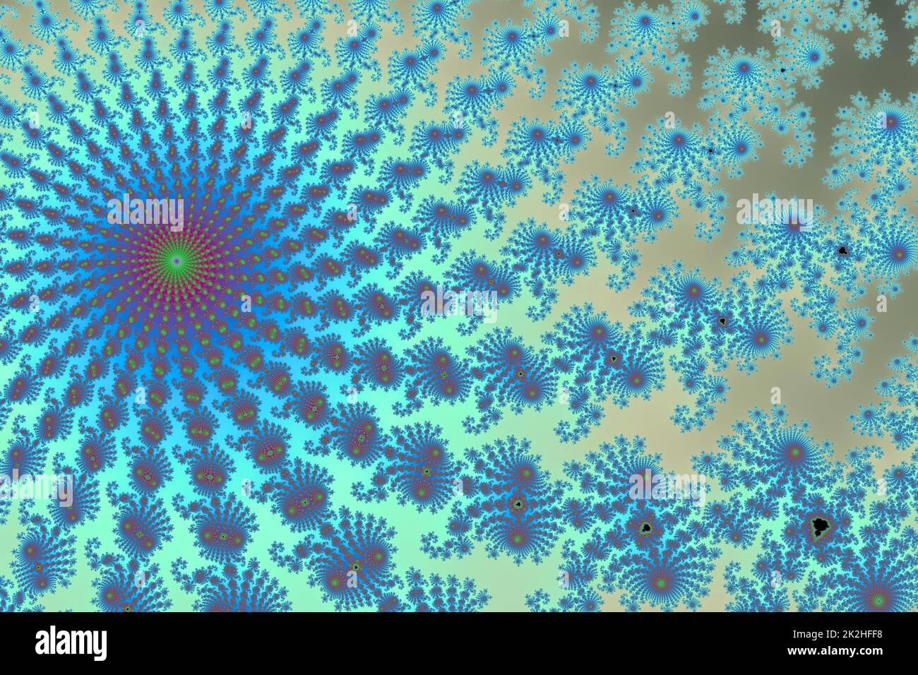 Beautiful zoom into the infinite mathematical mandelbrot set fractal ...