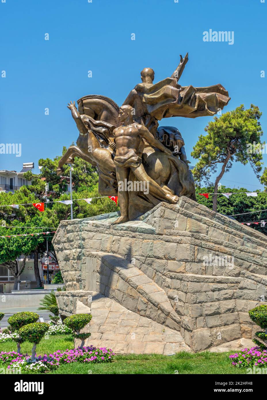 National Ascension Monument in Antalya, Turkey Stock Photo - Alamy