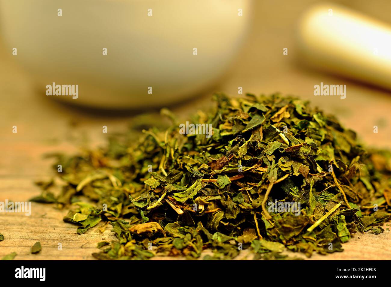 dried herb of stinging nettle Stock Photo - Alamy