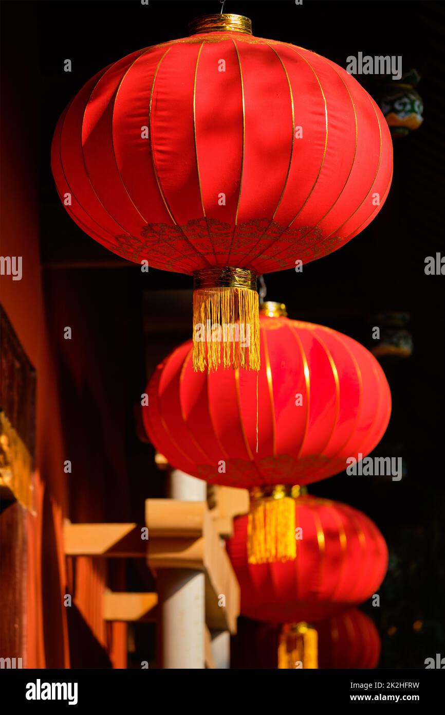 Chinese traditional lanterns Stock Photo - Alamy