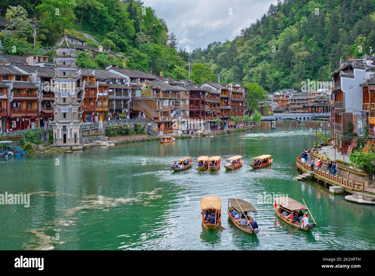 Feng Huang Ancient Town Phoenix Ancient Town , China Stock Photo - Alamy