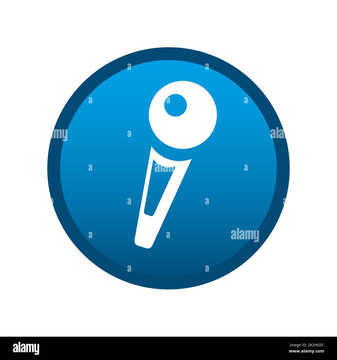 White microphone hi-res stock photography and images - Alamy