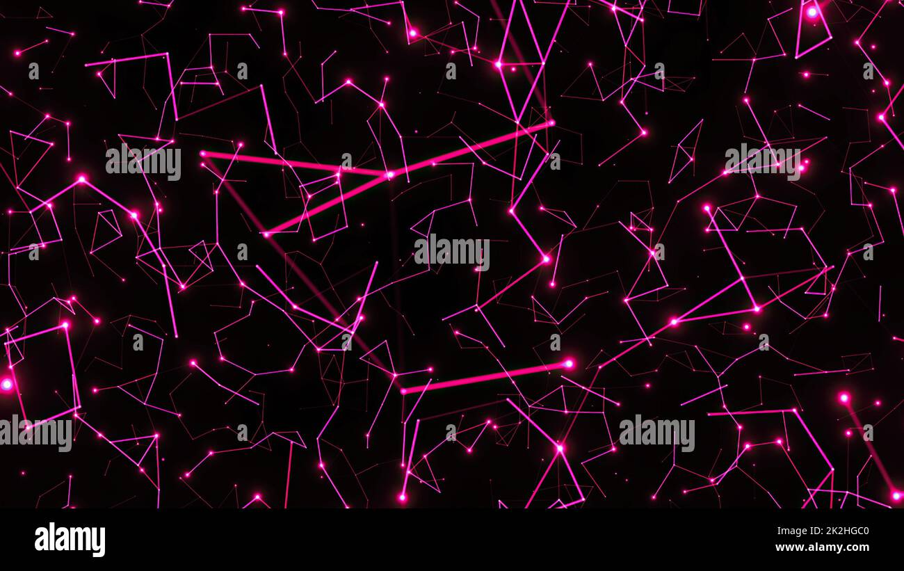 Abstract Plexus Technology Science And Engineering Stock Photo - Alamy