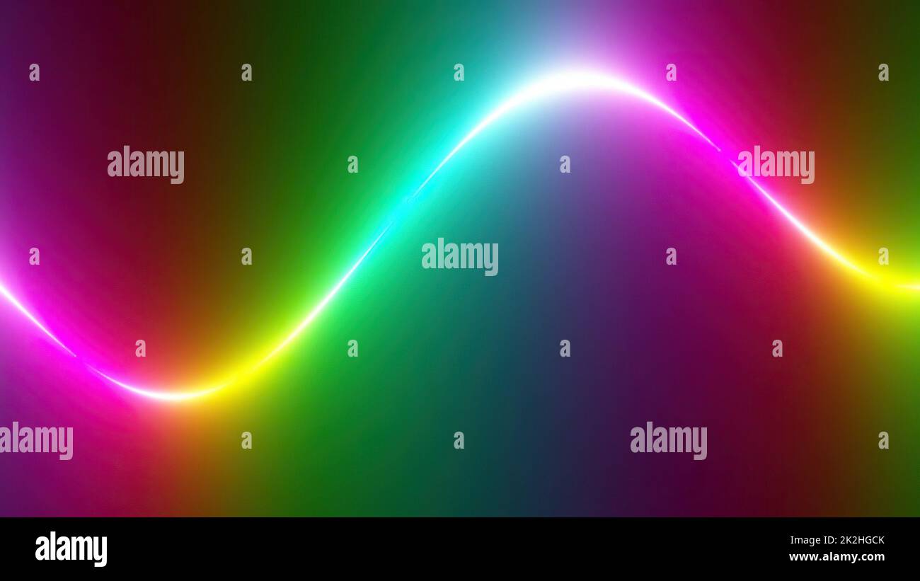 Animation Colorful Abstract Rainbow Spectrum Line Stock Photo - Alamy