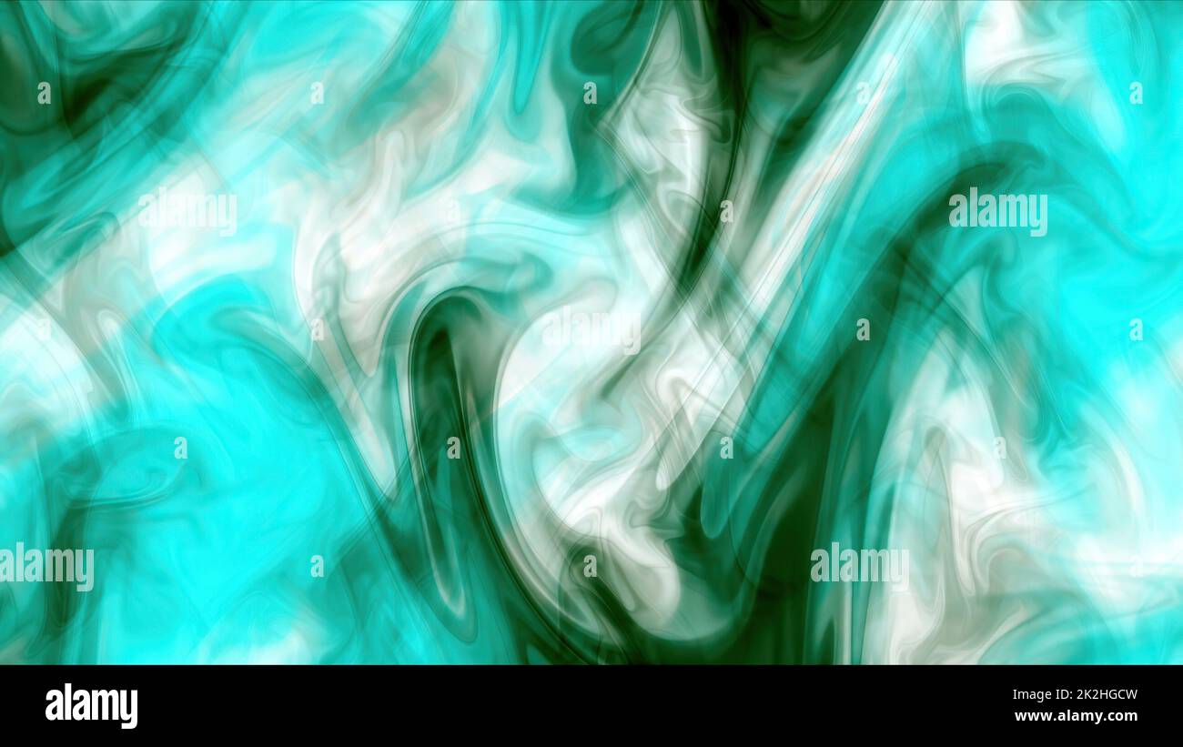 Blue black and white smoke background Stock Photo - Alamy