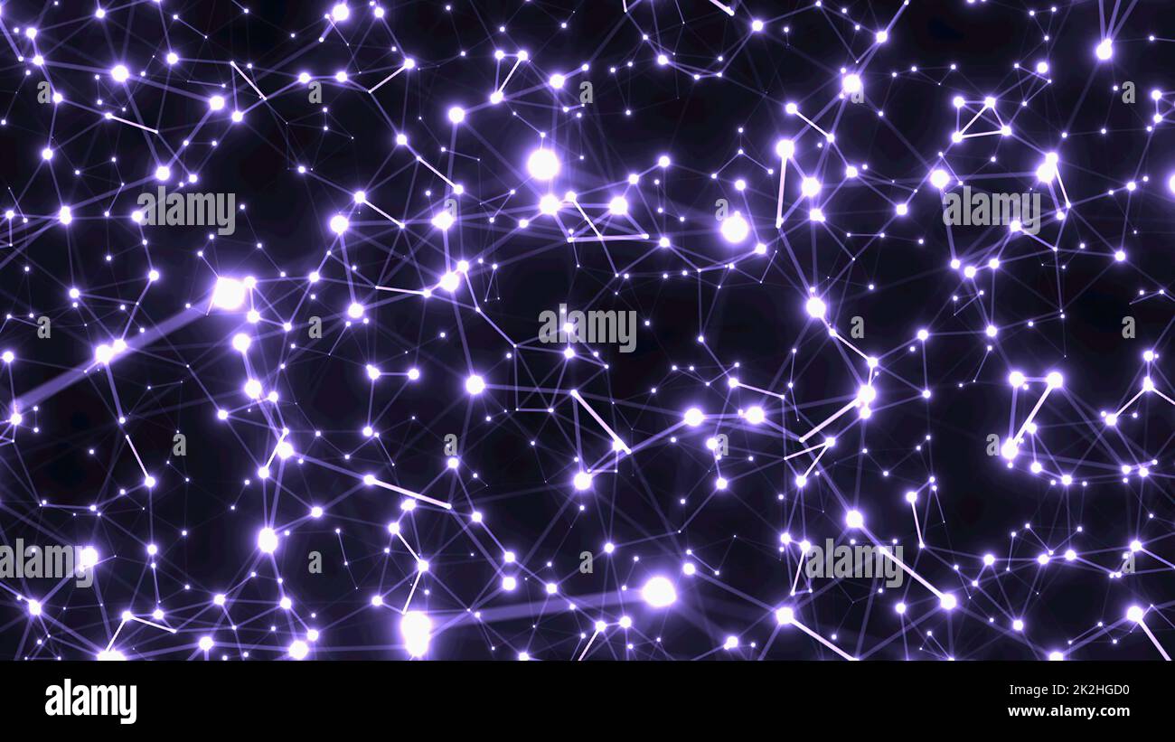 Abstract Plexus Technology Science And Engineering Stock Photo - Alamy