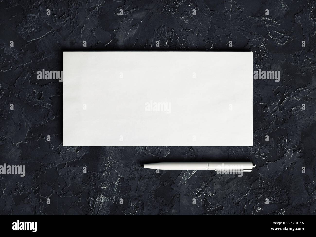 Paper envelope, pen Stock Photo - Alamy
