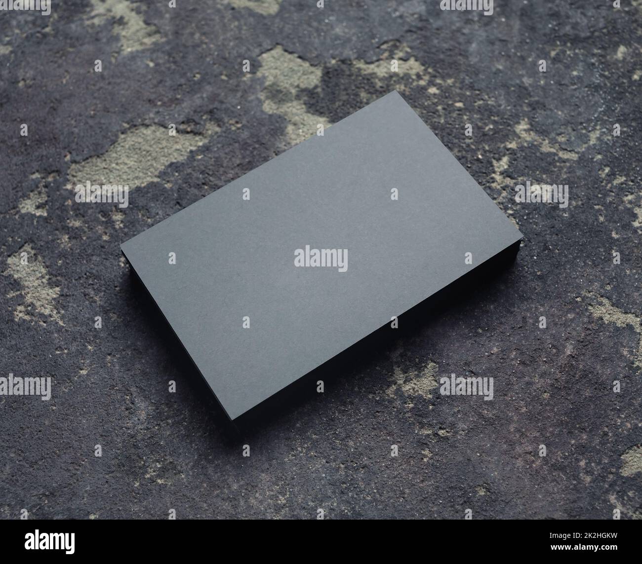 Photo of grey business cards Stock Photo - Alamy