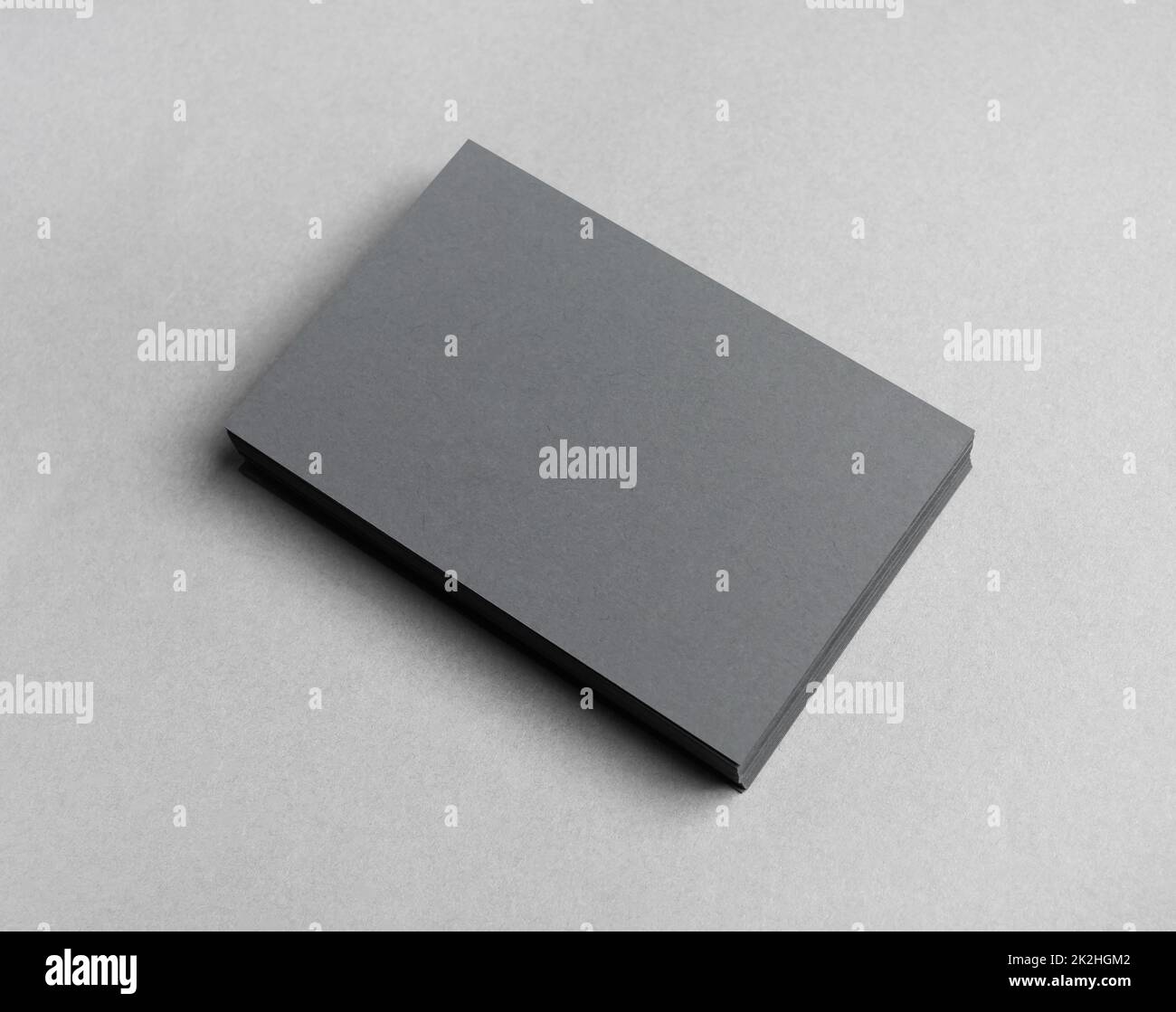 Grey business cards stack Stock Photo - Alamy