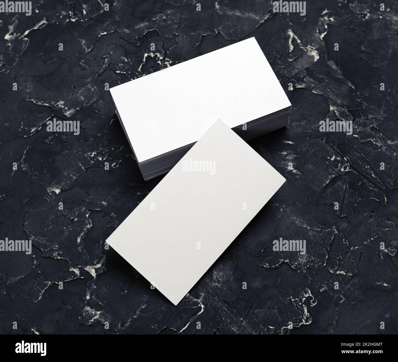 Blank business cards Stock Photo - Alamy