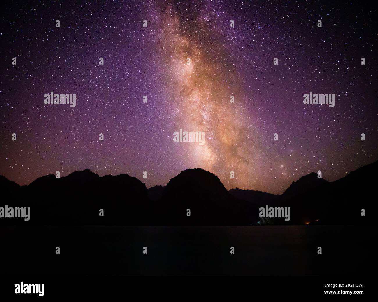 Vibrant milky way hi-res stock photography and images - Alamy