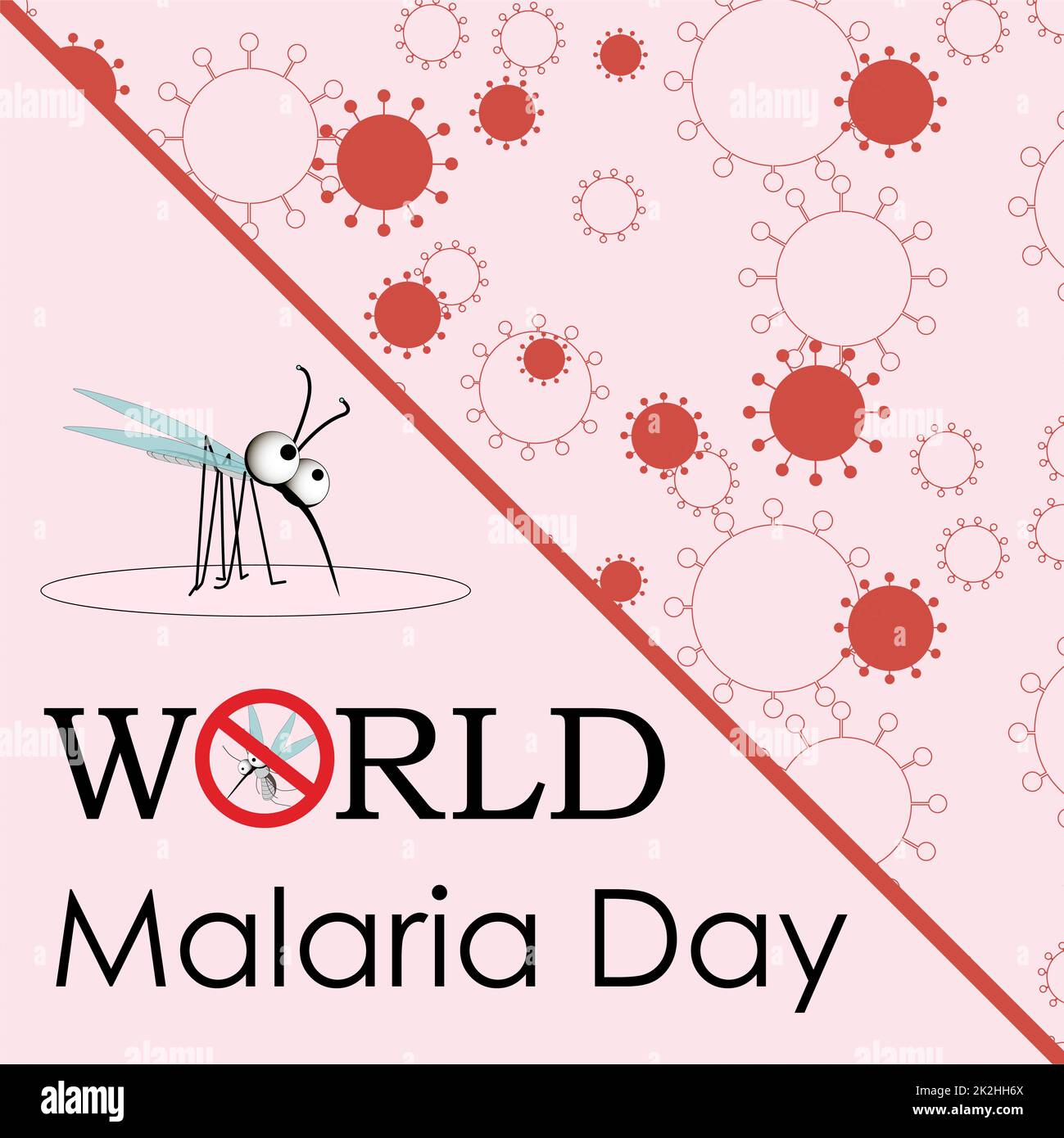 World Malaria Day vector illustration. Suitable for greeting card ...