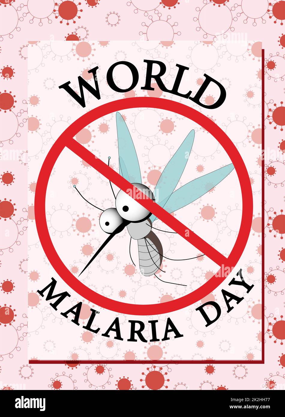 World Malaria Day vector illustration. Suitable for greeting card ...
