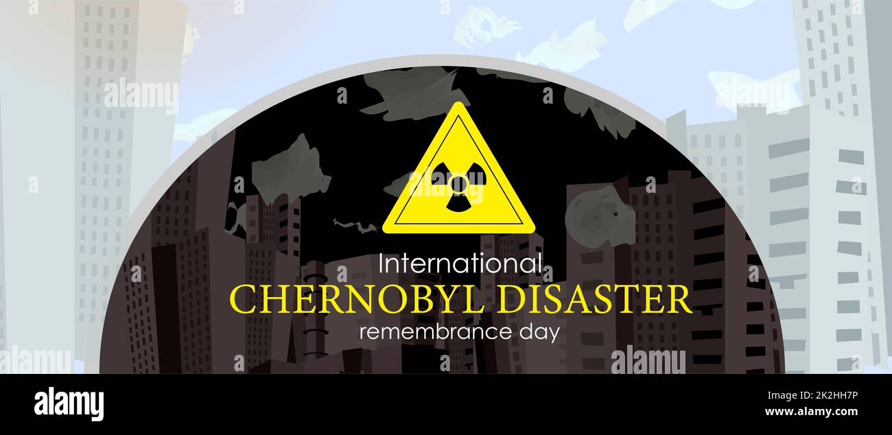 Chernobyl accident. Chernobyl Remembrance Day. The explosion of a ...