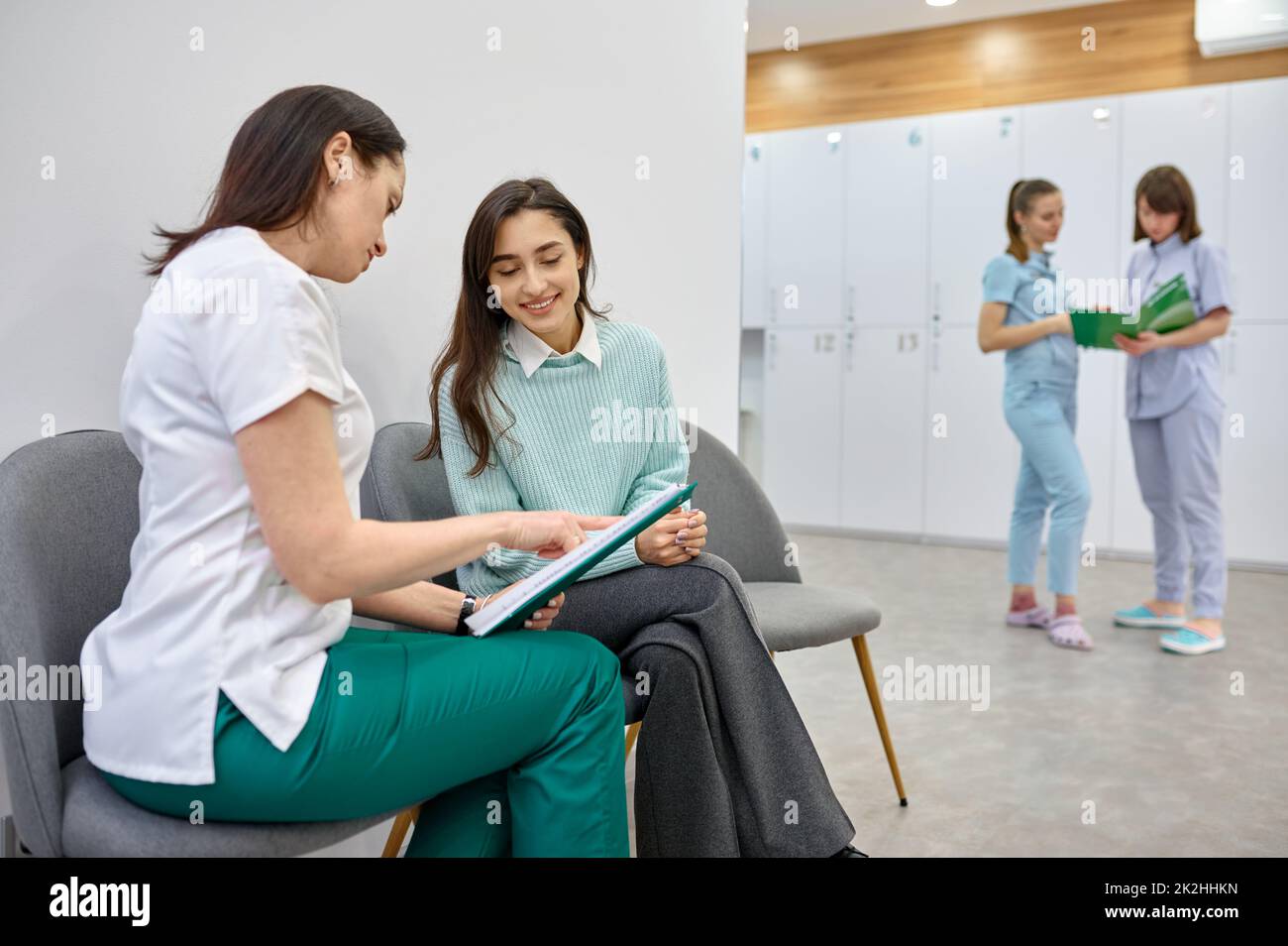 Teen doctor consultation hi-res stock photography and images - Alamy