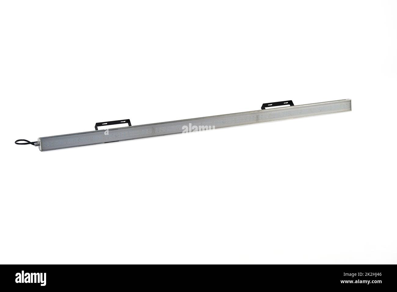 LED lamp for non-residential and public spaces on a white isolated ...