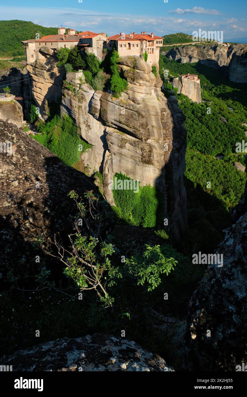 Meteora rocks famous monasteries hi-res stock photography and images ...