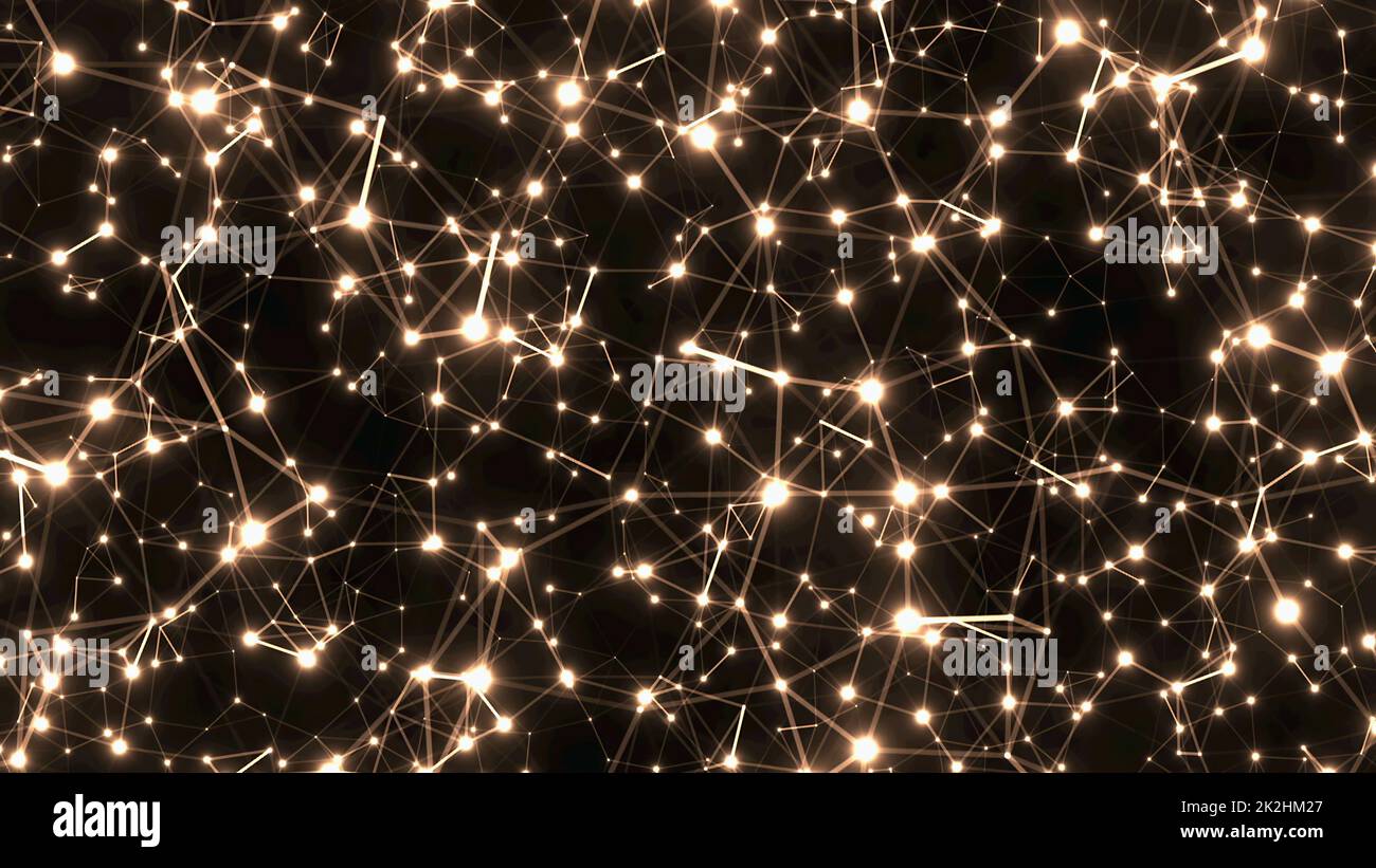 Abstract Plexus Technology Science And Engineering Stock Photo - Alamy