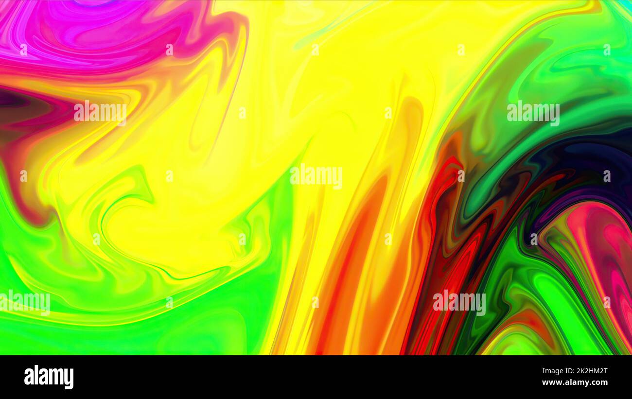 Colorful paint mix with gradient vivid colors Stock Photo - Alamy